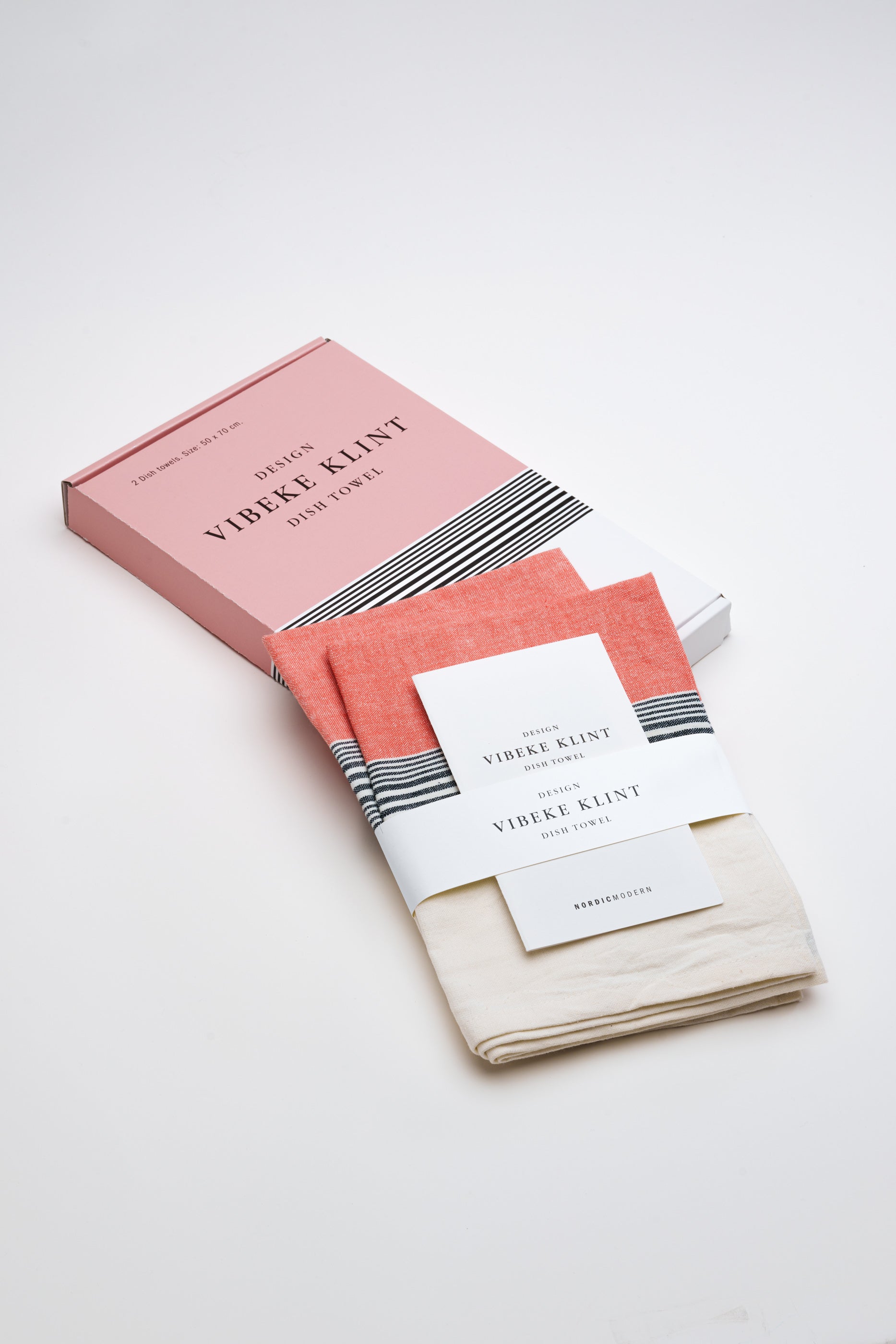 Viskestykker - 2 stk - Rose – NORDICMODERN